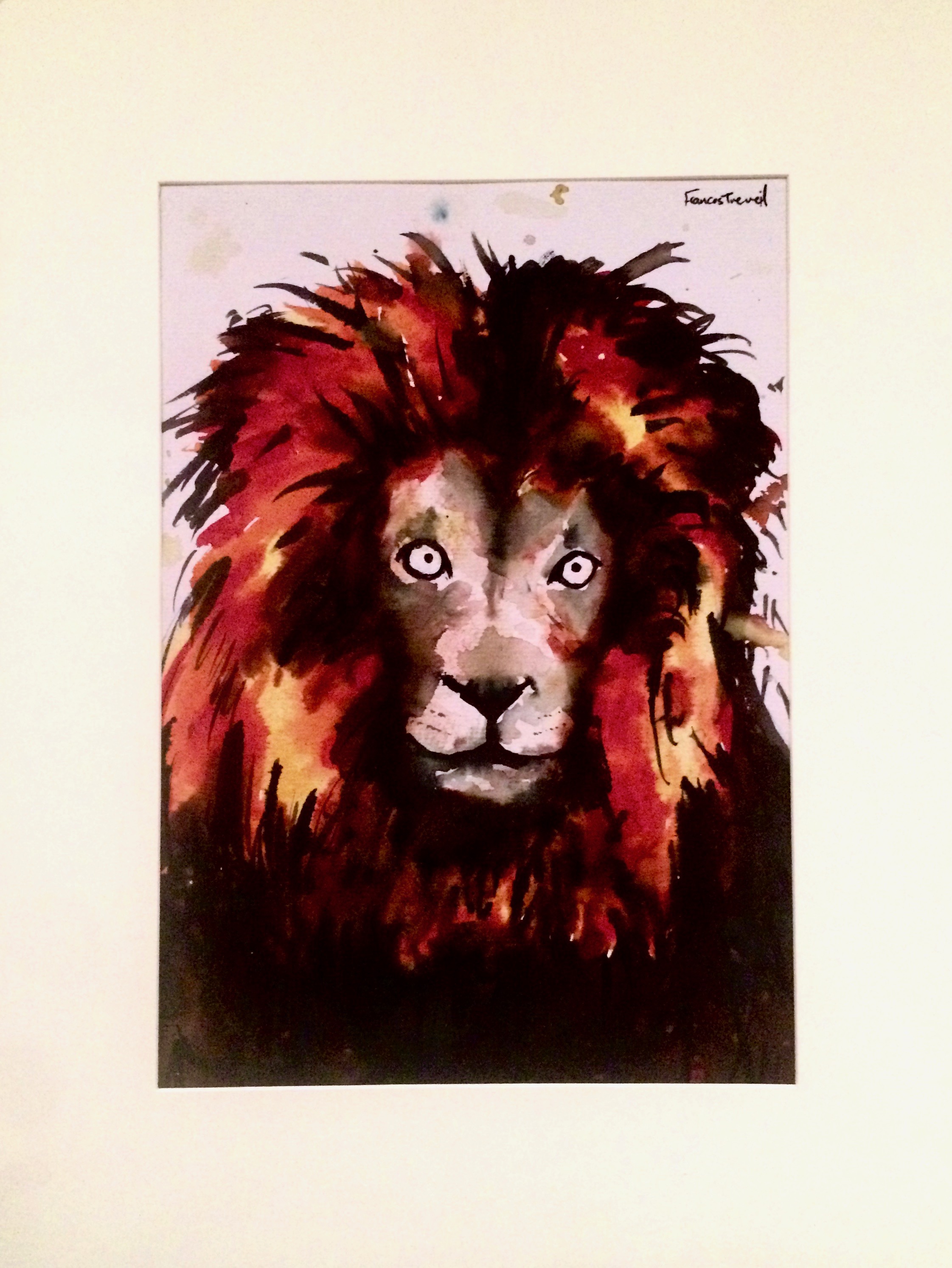 Benjamin the Lion. – Froglet Paintings